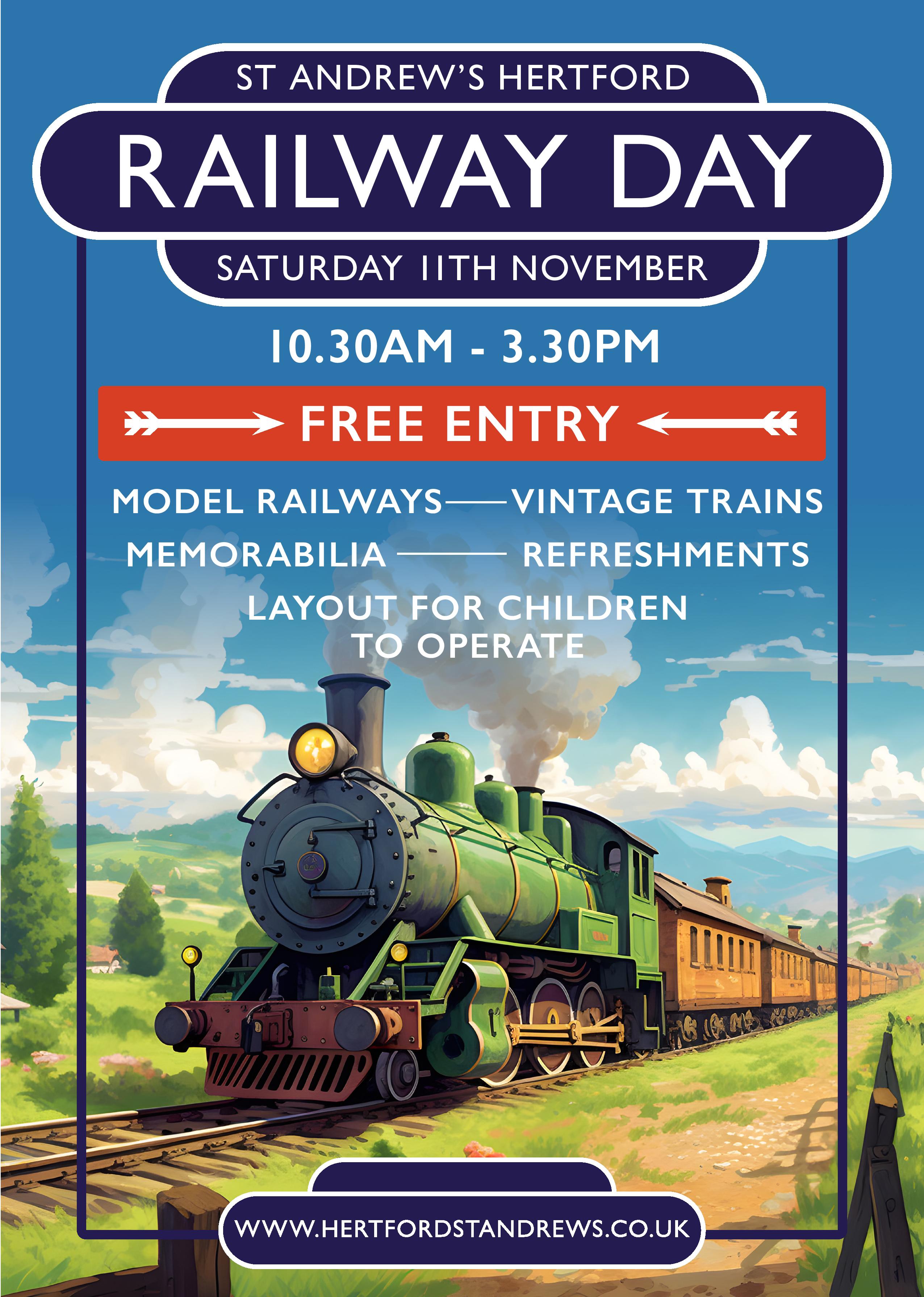 Hertford St Andrew : Railway Day 2023